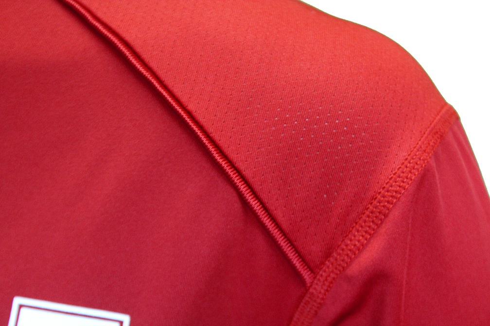 Adidas Red Nebraska Memorial Stadium Classic Polo