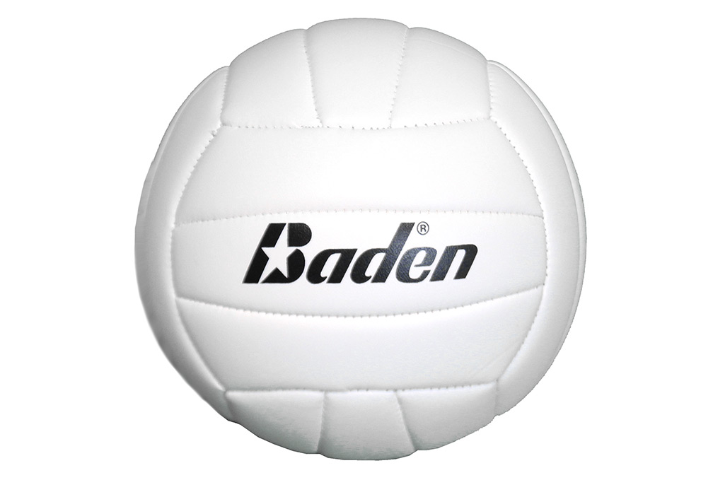 Nebraska Husker White Mini Volleyball Red N